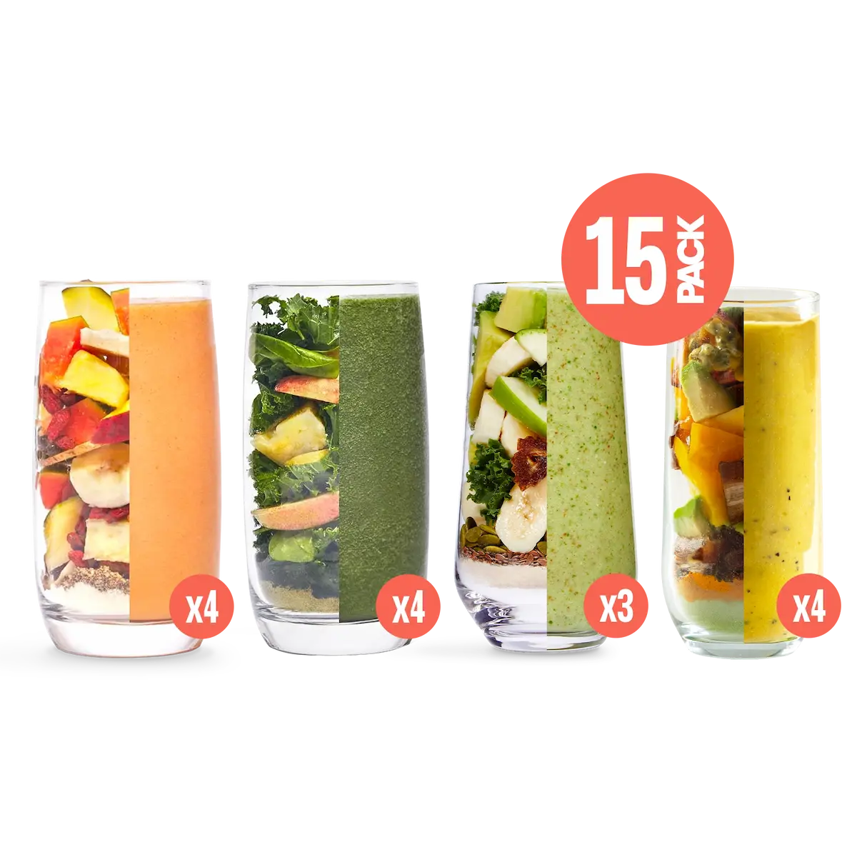 PACK'D Greens & Ginger Smoothie Kit Bundle - Official Site