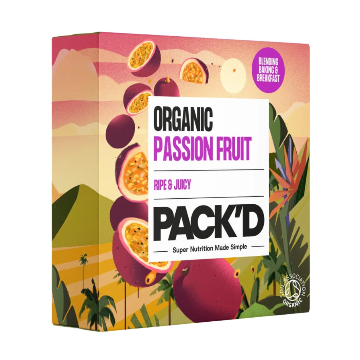 ORGANIC PASSION FRUIT 300G – PACKD